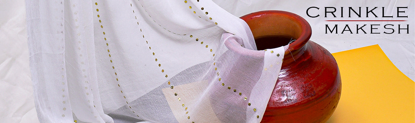 Shop Crinkle Chiffon Fabric Wholesale – White Centre Fabrics