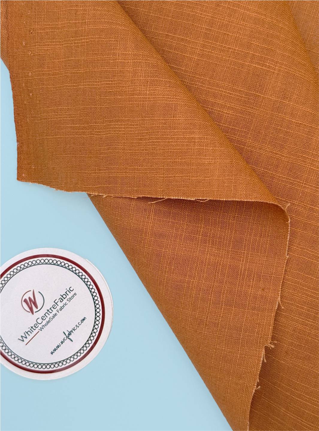 Dyed Irish Linen – White Centre Fabrics